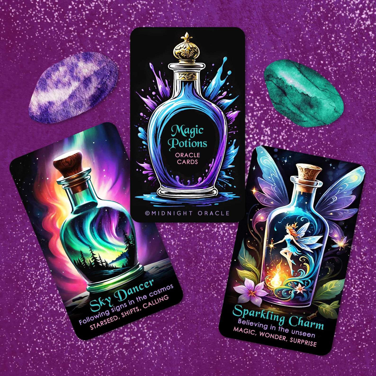 CUSTOM PREORDER: Magic Potions Oracle Deck of Mystical Elixir Tarot ...