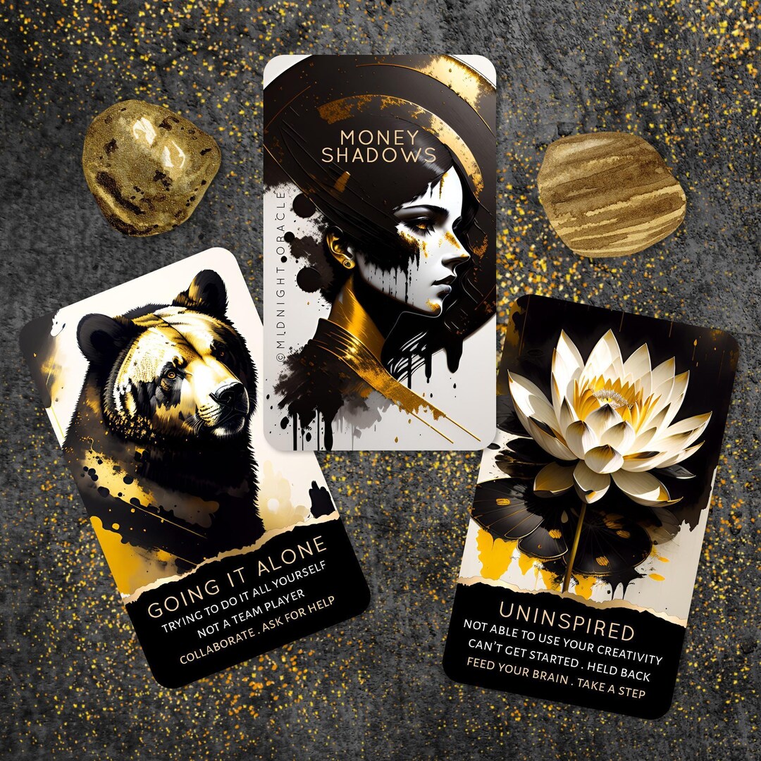 CUSTOM PREORDER: Money Shadow Work Oracle Deck of Career & Finance ...