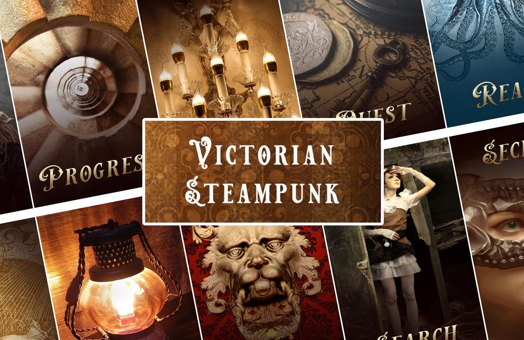 CUSTOM PREORDER: Victorian Steampunk Oracle Deck With Meanings Tarot ...