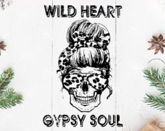 Gypsy Soul Svg | Etsy