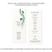 Wedding Multi Page Program Template Wedding Program Template - Etsy