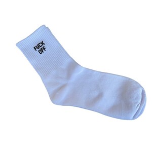Fuck off Socks, Funny Socks, Say It Socks, Women Socks Size 6-9 - Etsy