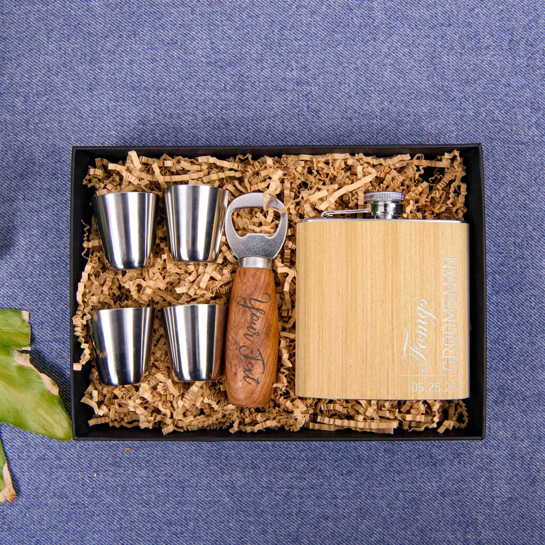 Personalized Groomsmen Gifts Box Set | Wedding Day Gift | Groomsman ...