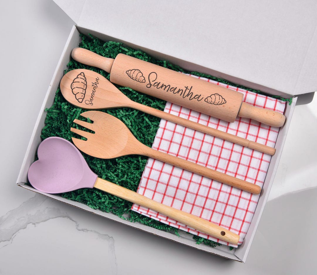 Personalized Rolling Pin With Name | Home Baking Tools Sets ...