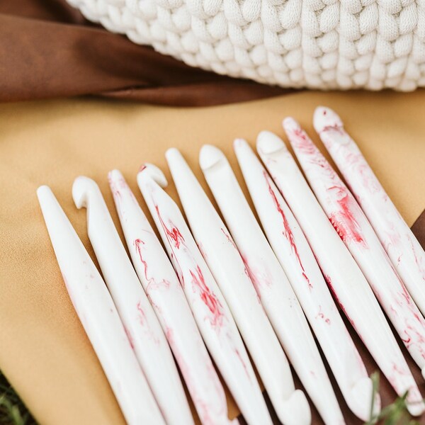 Resin Crochet Hook Set - Etsy