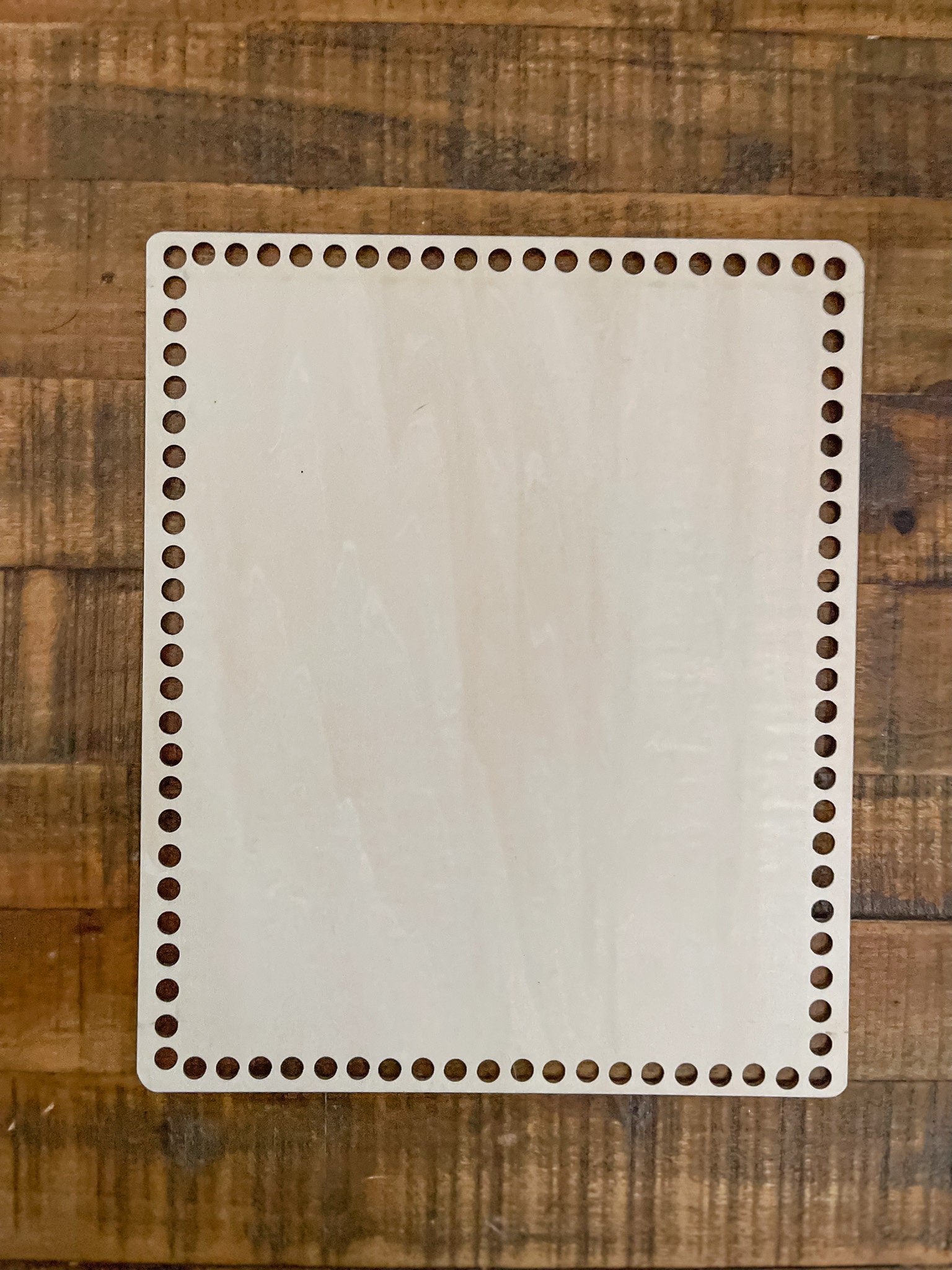 Rectangle Wooden Base for Handmade Baskets - Etsy