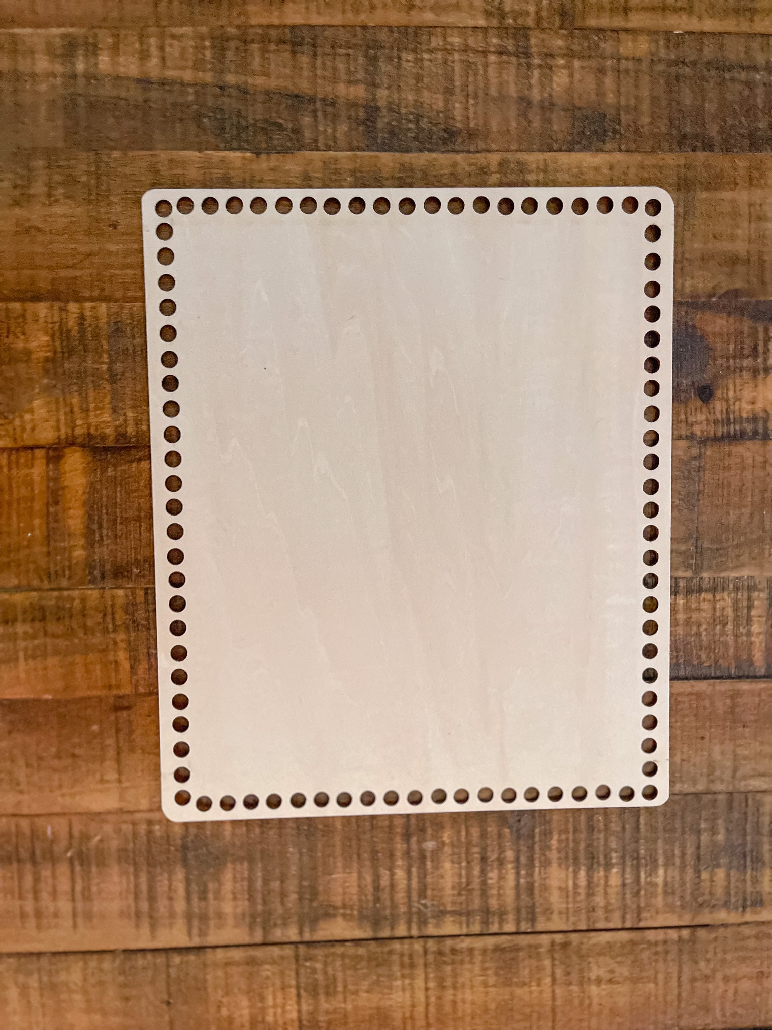 Rectangle Wooden Base for Handmade Baskets - Etsy
