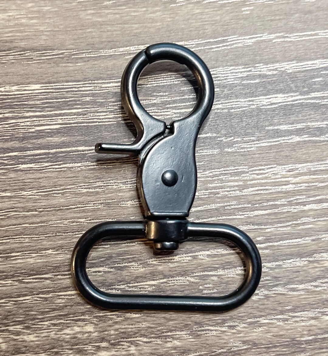 Swivel Trigger Snap Hook - 32mm (set of 2) - Matte Black - Etsy