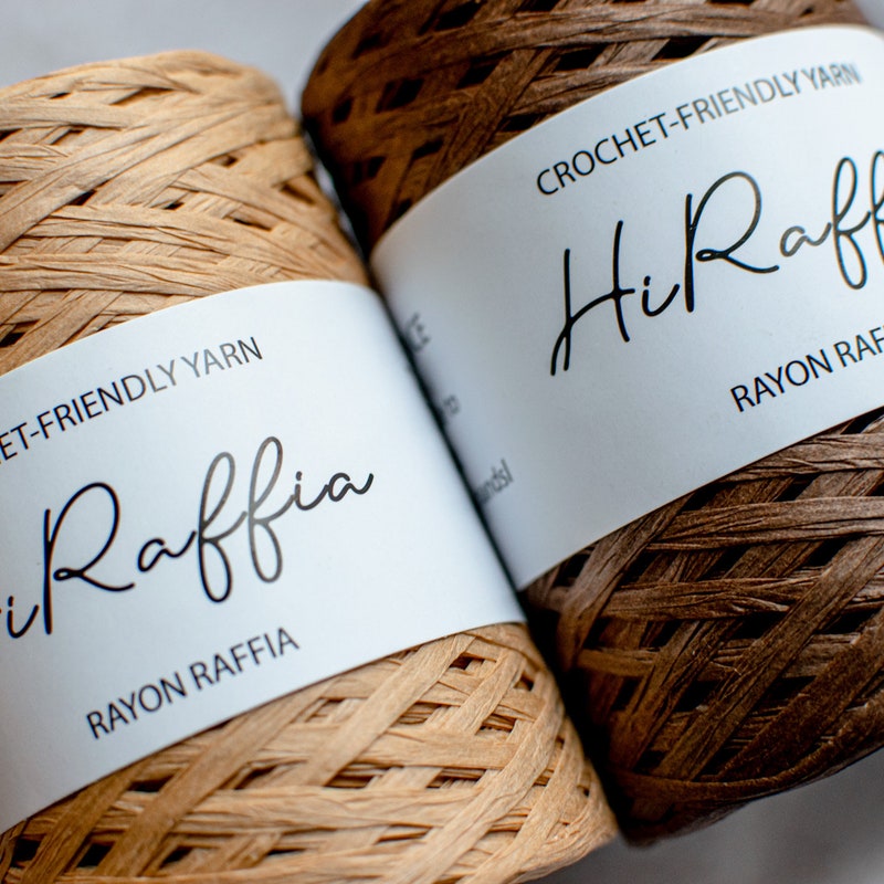 Raffia Yarn - Etsy