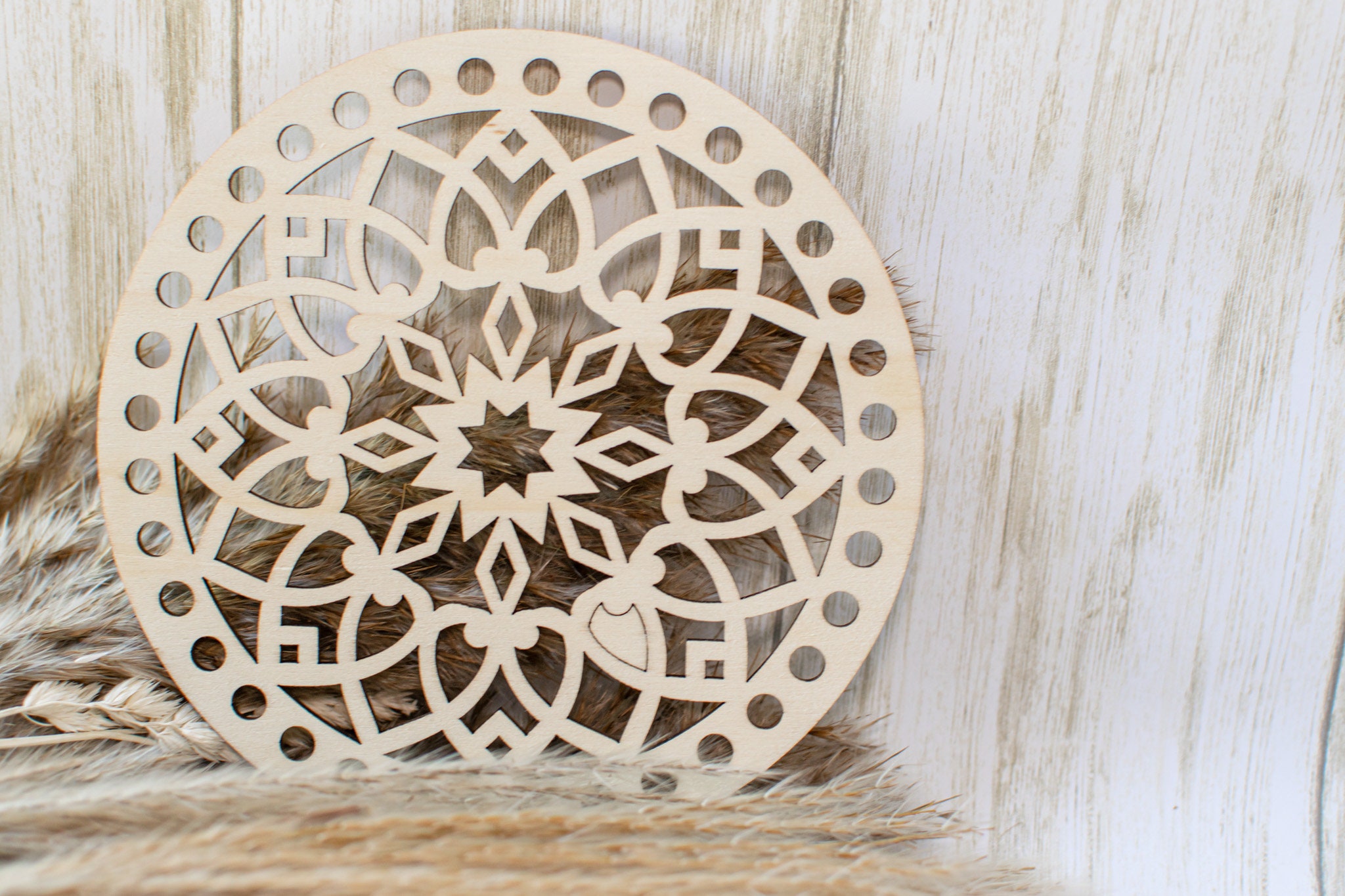 Laser Cut Wooden Base or Top for DIY Crochet Basket Projects 3 Styles ...
