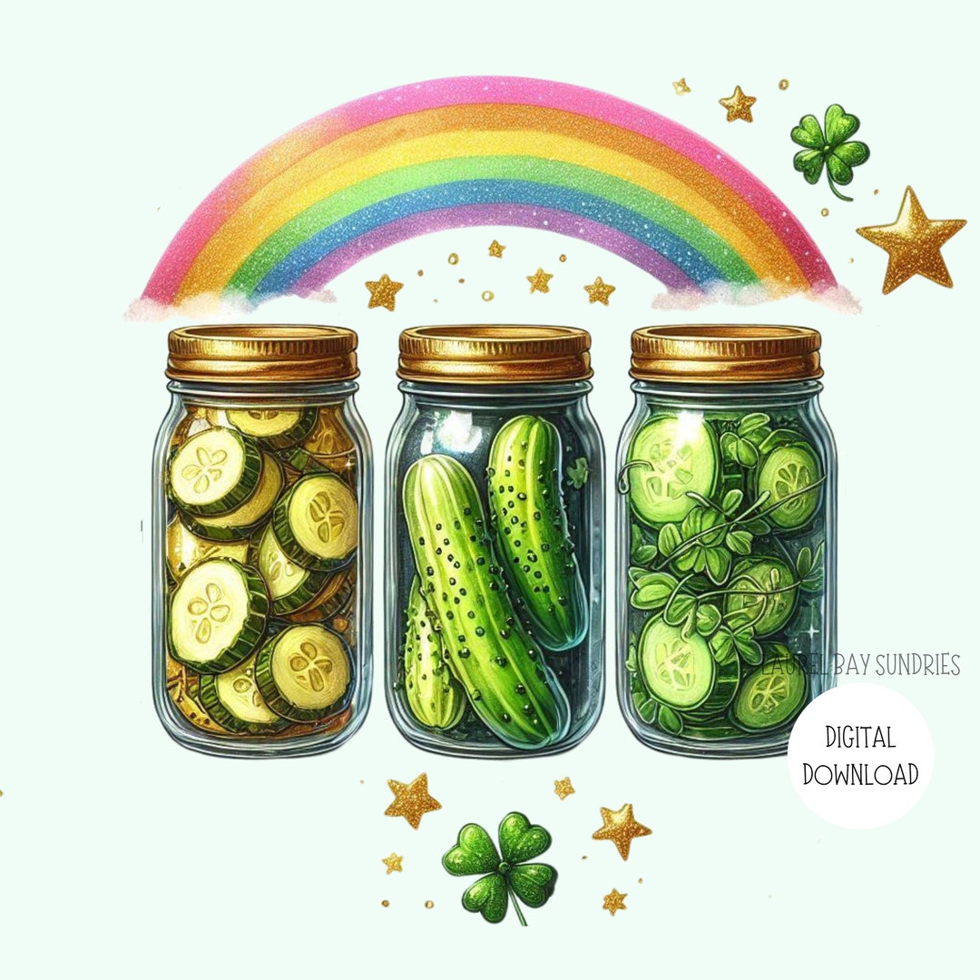 Pickle PNG, St. Patrick's Day Png, Pickle Sweatshirt Design PNG, St ...