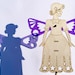 Fairy Shadow Puppet, Wooden Laser Cut - Etsy
