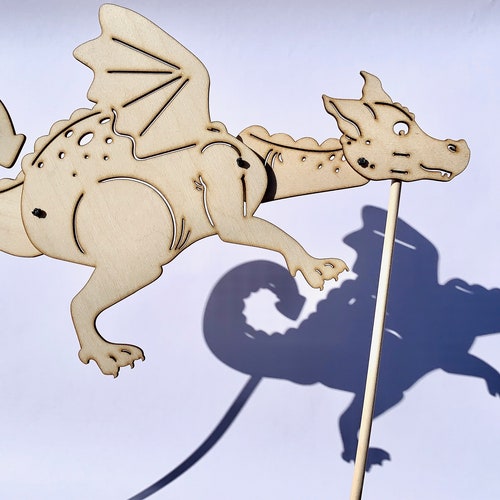 Beauty & the Beast: Silhouette Shadow Puppet Set | Etsy