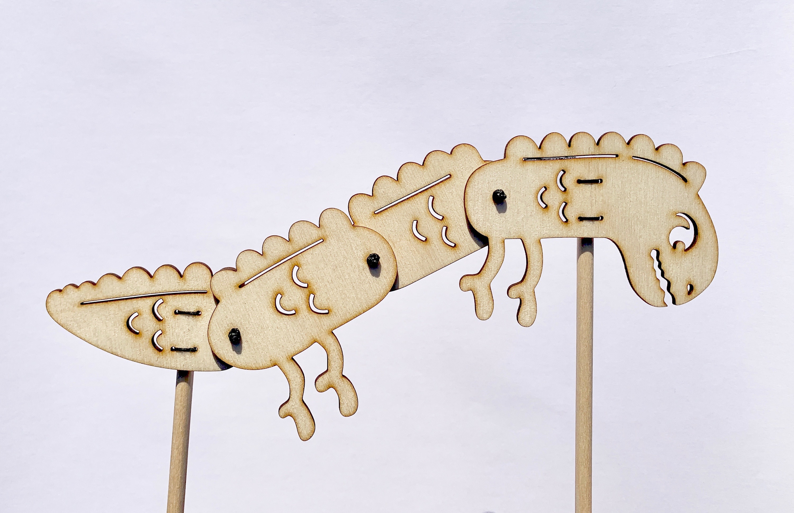 Sea Monster Shadow Puppet, Wooden Laser Cut - Etsy