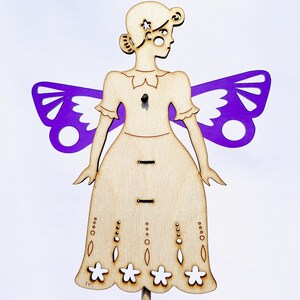 Fairy Shadow Puppet, Wooden Laser Cut - Etsy