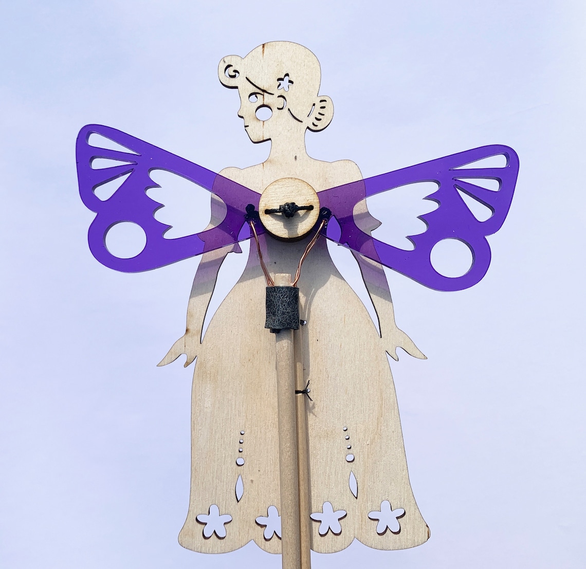 Fairy Shadow Puppet, Wooden Laser Cut - Etsy