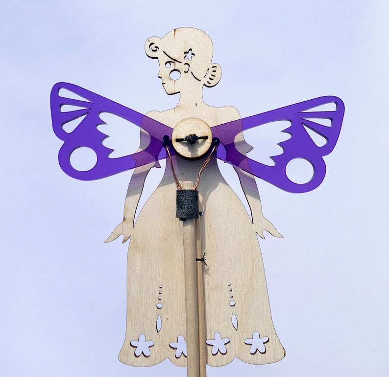 Fairy Shadow Puppet, Wooden Laser Cut - Etsy