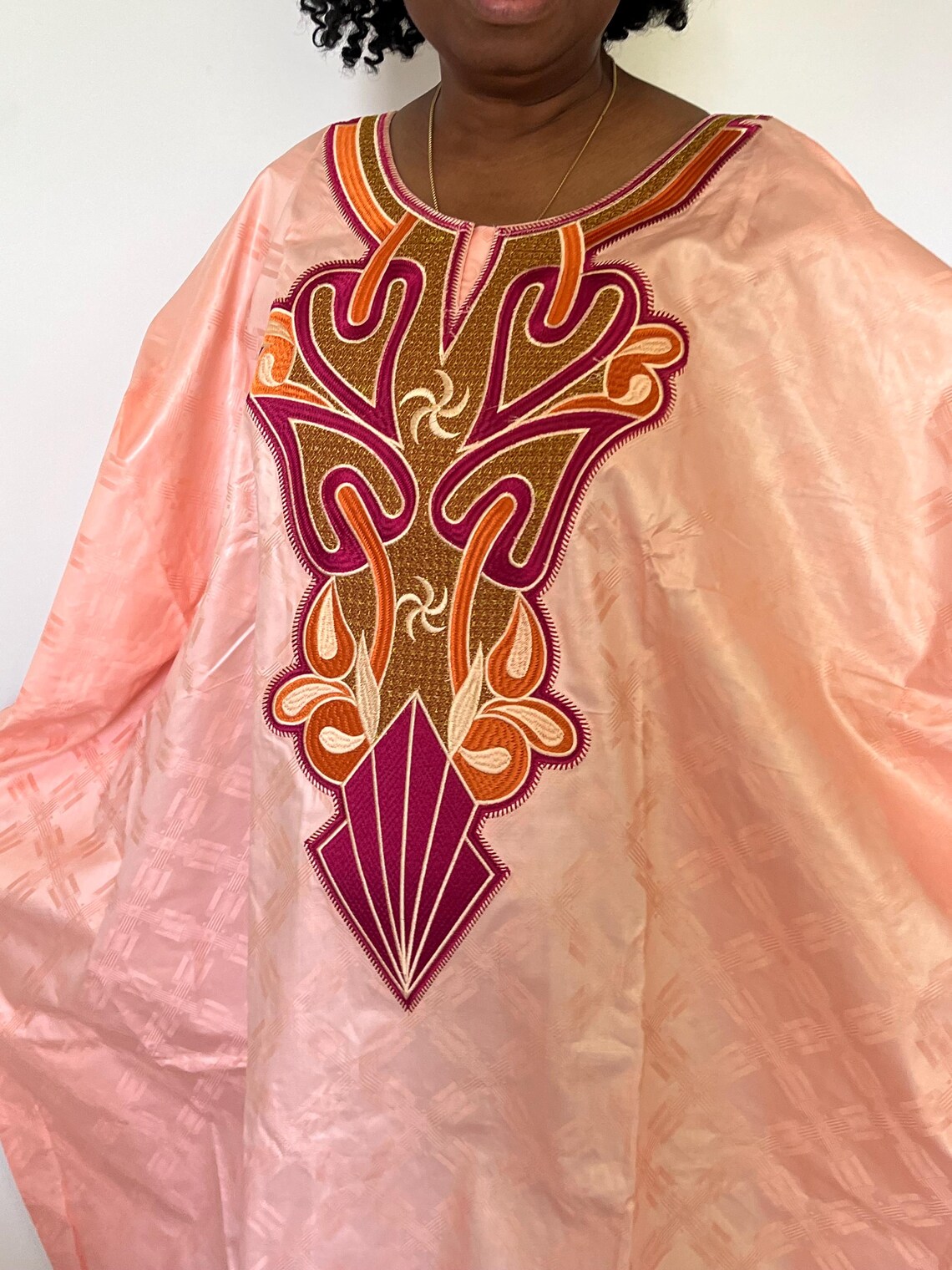 Embroidered African Gown/ Guinea Brocade /african Dress/ling African ...