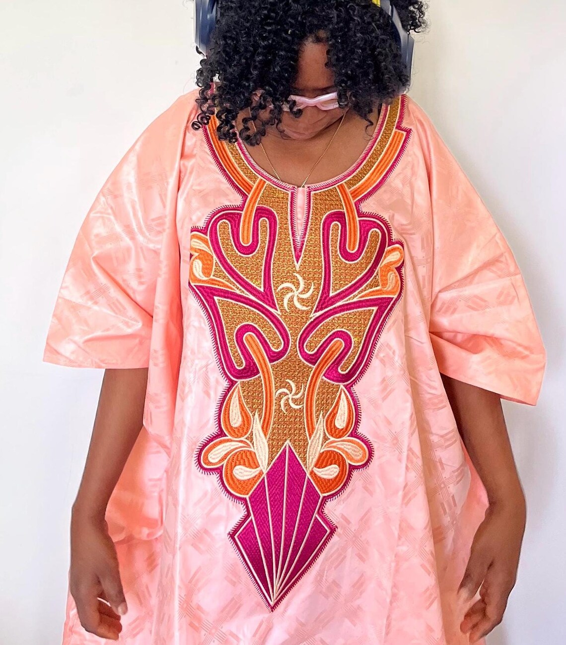 Embroidered African Gown/ Guinea Brocade /african Dress/ling African ...