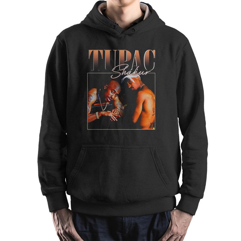 Tupac Shakur Vintage Hoodie / Sweatshirt 2Pac Pullover | Etsy