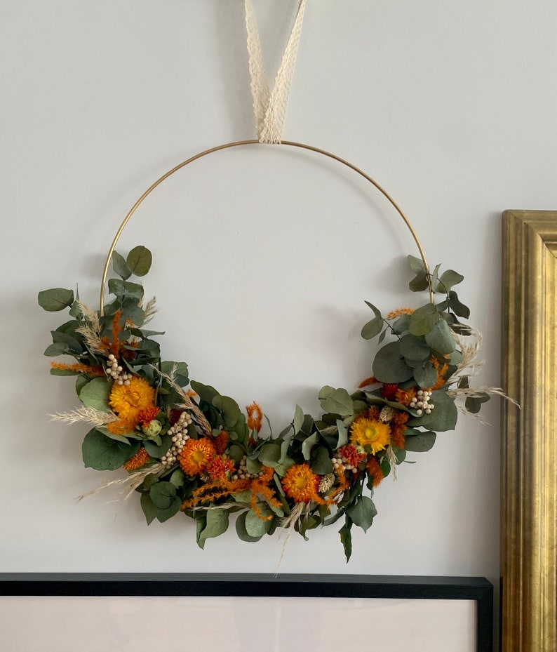 Flowerhoop Türkranz Wandkranz Trockenblumenkranz Trockenblumen | Etsy Flowerhoop Türkranz Wandkranz Trockenblumenkranz Trockenblumen | Etsy