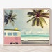 Retro Surf by the Sea, Retro Surf Van Print, Printable, Beach Wall ...