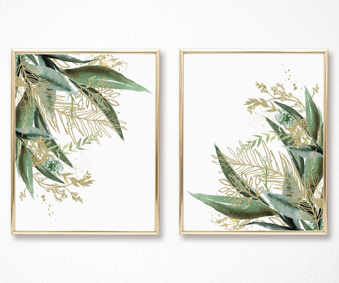 Greenery Prints,wall Art Decor,greenery,minimalist,farmhouse Decor,home ...