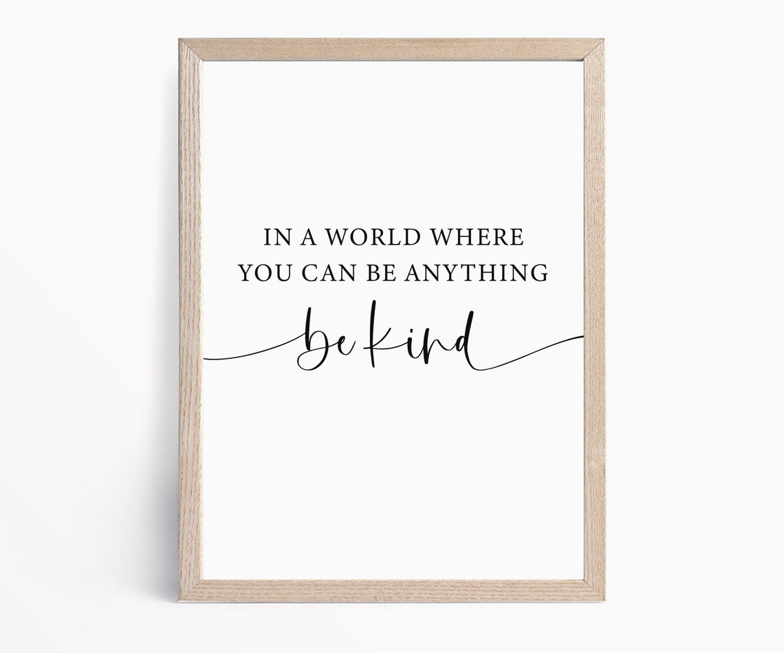 Statement saying poster digital download motivational | Etsy