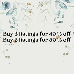 Eucalyptus Wall Art Prints: Greenery Botanical Set of 3 (digital ...