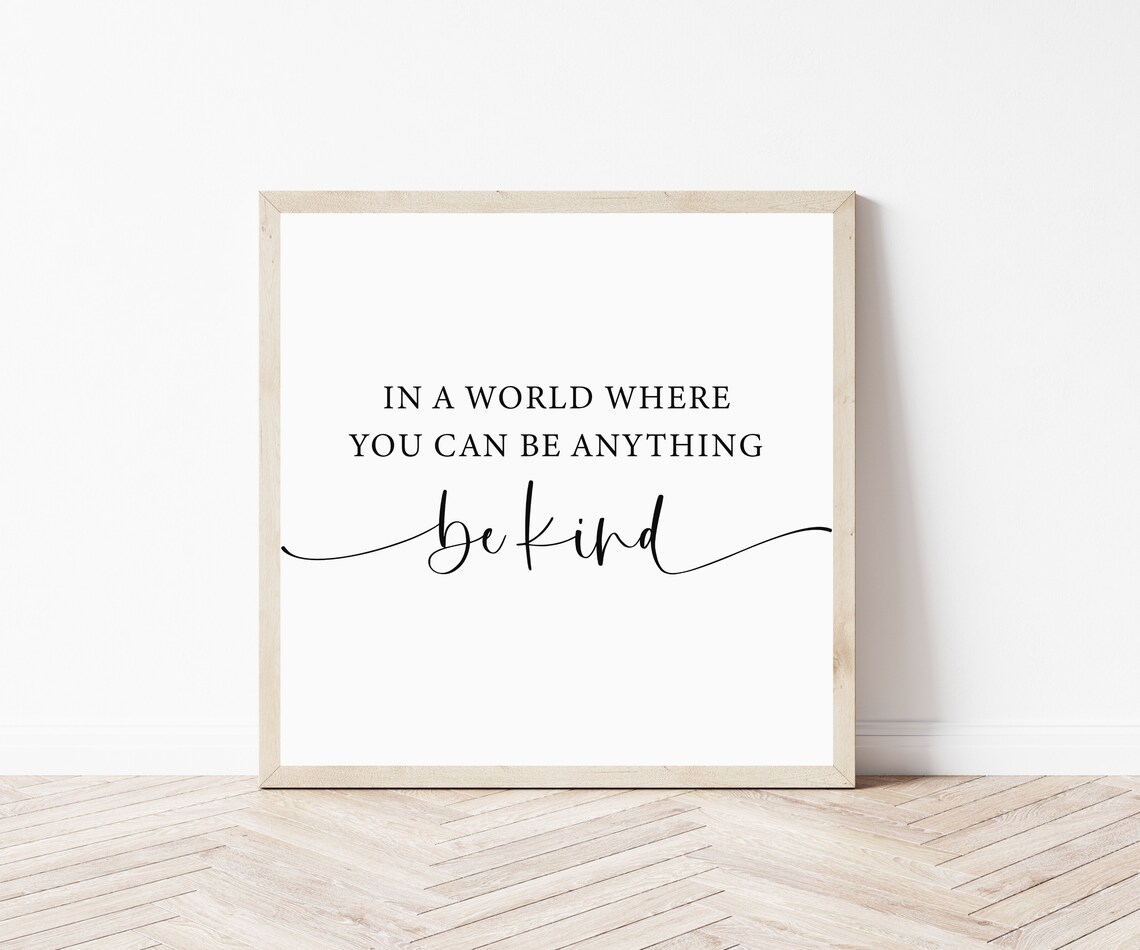 Statement Saying Poster Digital Download Motivational | Etsy