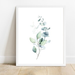Greenery Digital Print,wall Art Decor,greenery,eclectic,farmhouse,boho ...