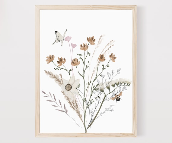 Digital Download Photography Wild Flower Wall Art Wild Flower Print ...
