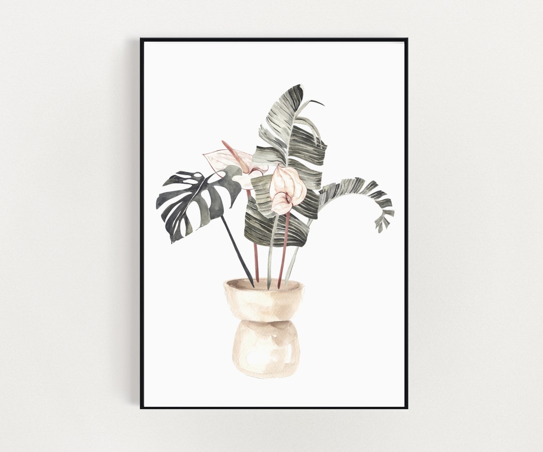 Wall Art Decor Flower Print Farmhouse Wall Decor Bohemian Home Decor ...