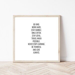 Office Print, Positive Thoughts, Motivational Poster, Housewarming Gift ...