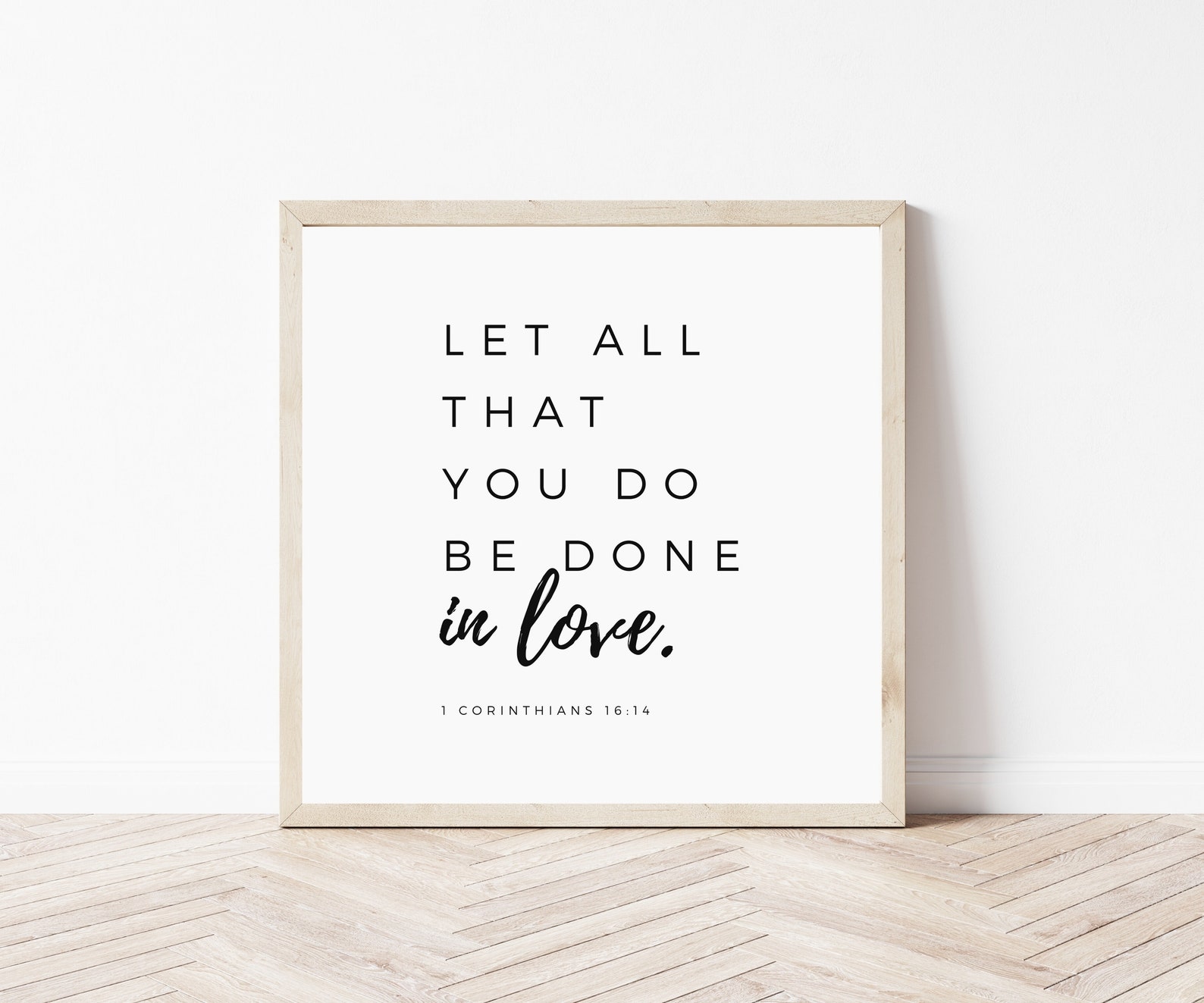 Bible Verse Printable Scripture Wall Art Inspirational Wall | Etsy