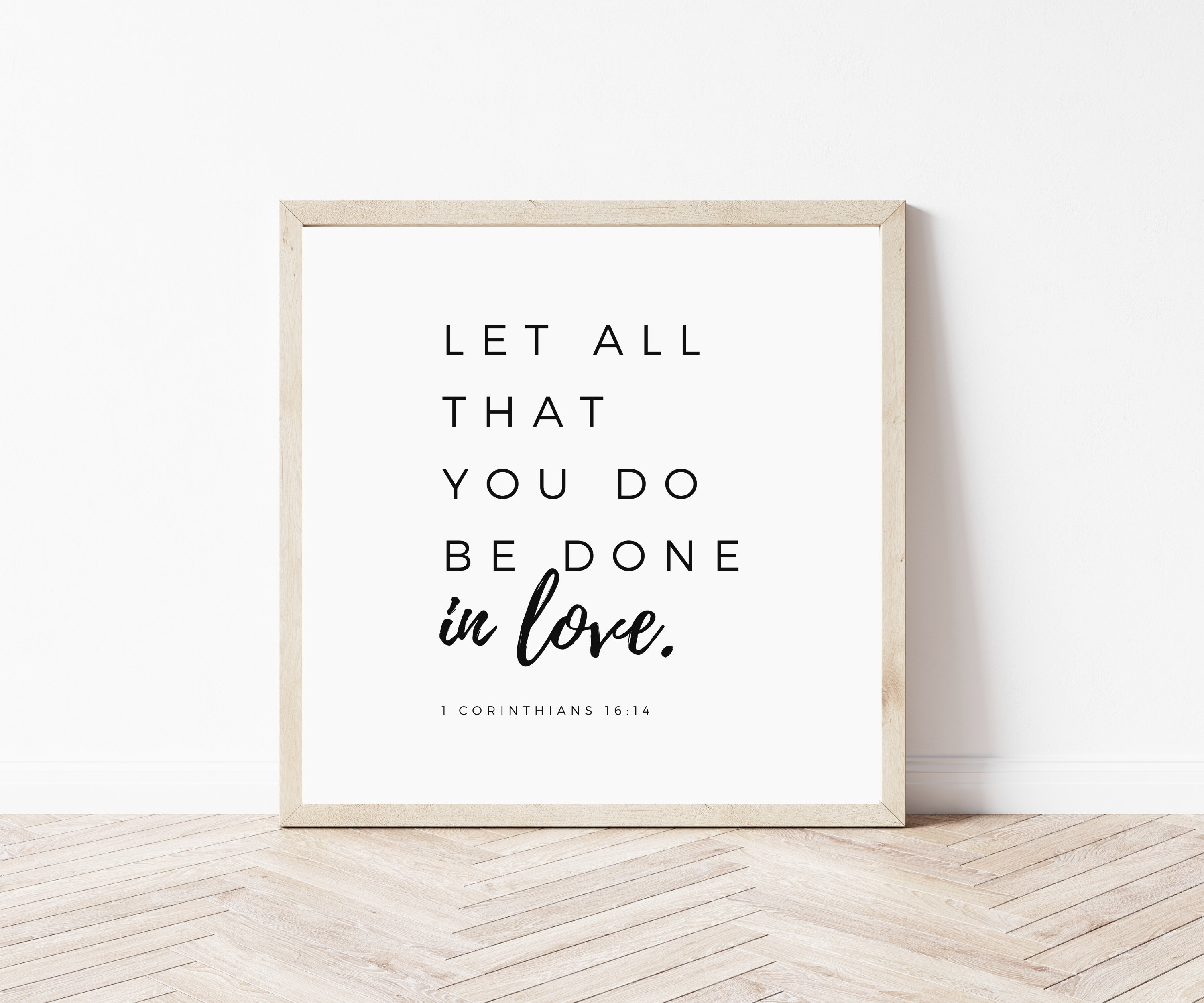 Motivational Printable Bible Verse Wall Art
