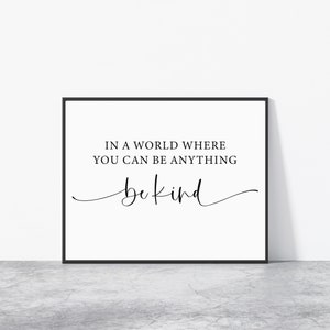 Statement Saying Poster, Digital Download Motivational Inspirational ...