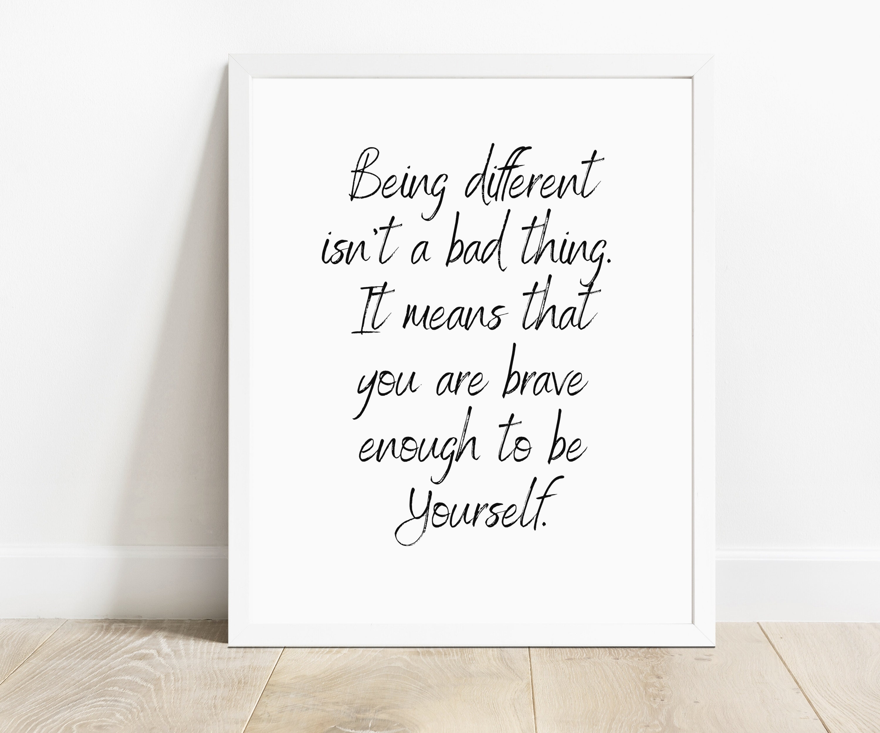 Inspirational Wall Art Motivational Poster Digital Print | Etsy