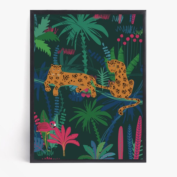 Jungle Print - Etsy
