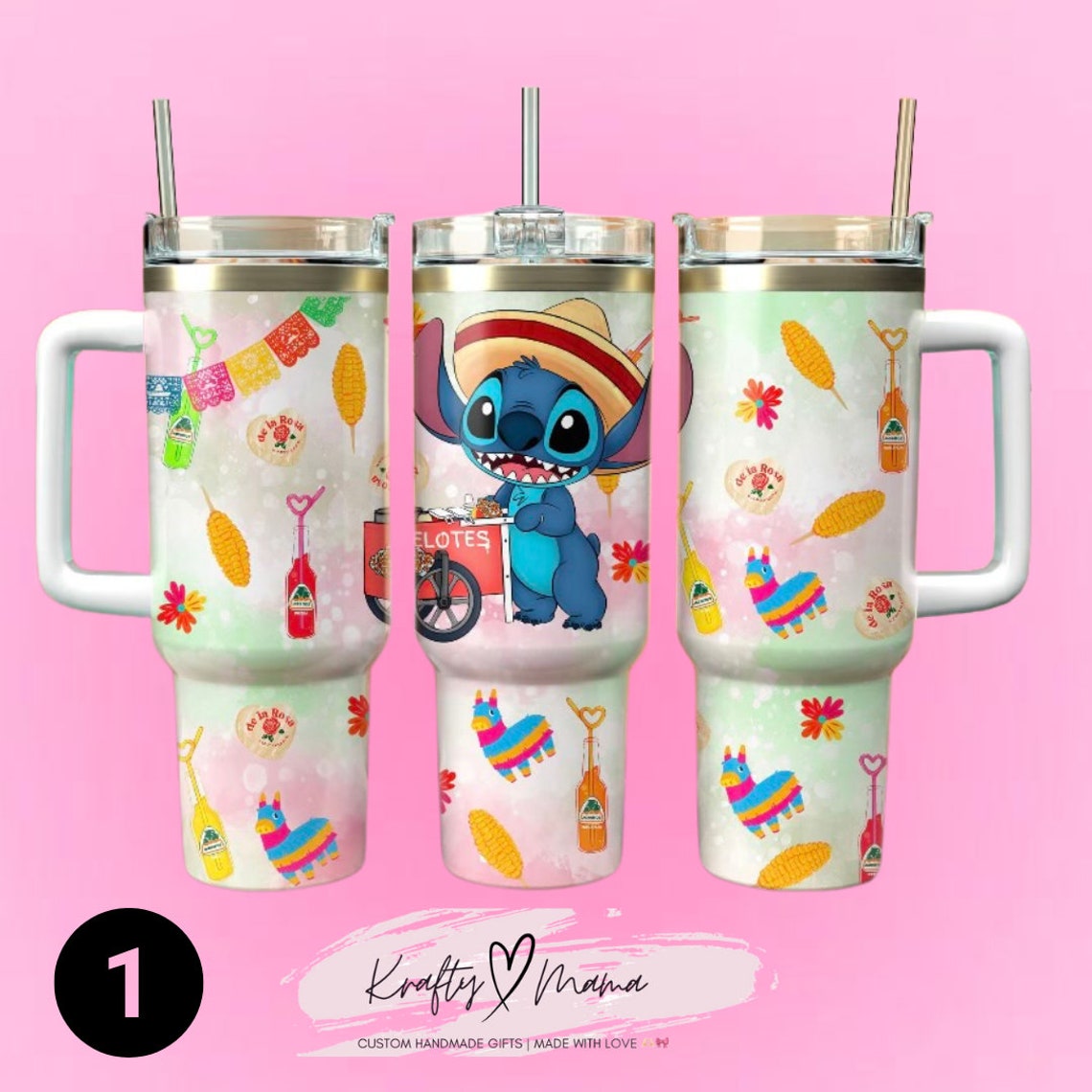 Stanley 40oz Cinco De Mayo DISNEY Stitch - Etsy