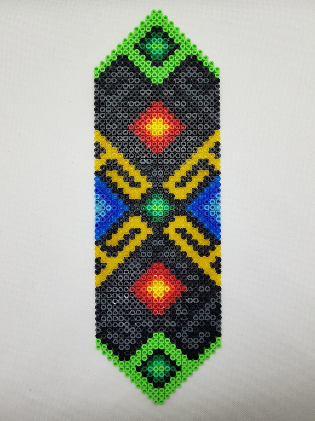 Hama Perler Beads Indigenous Design Tribal Ethno Bohemian Wall Deco ...