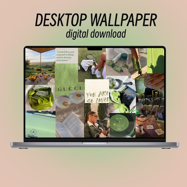 Motivational Collage Wallpaper - Etsy