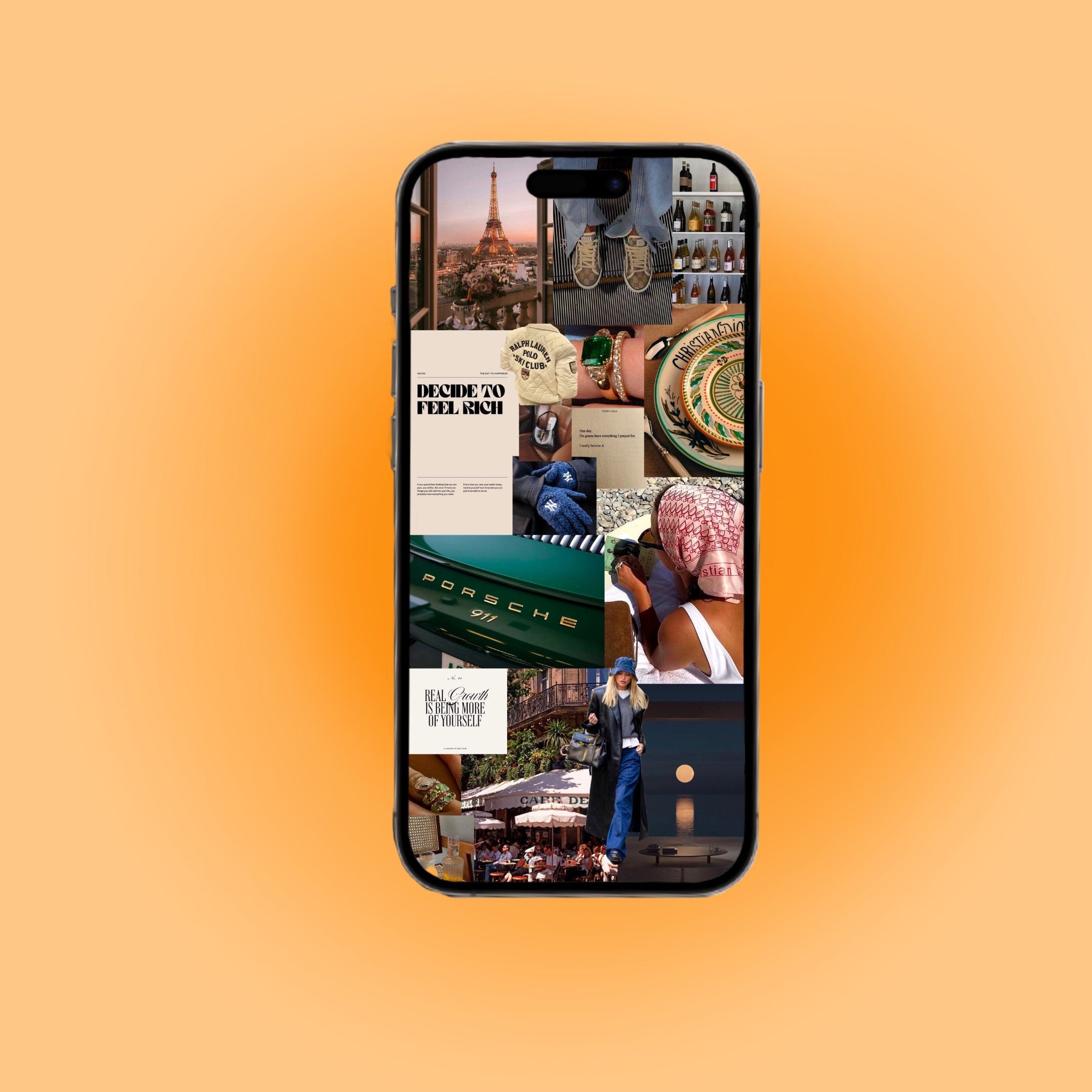 Phone Wallpaper Bundle, Collage Wallpaper, Three Wallpapers, Bundle ...