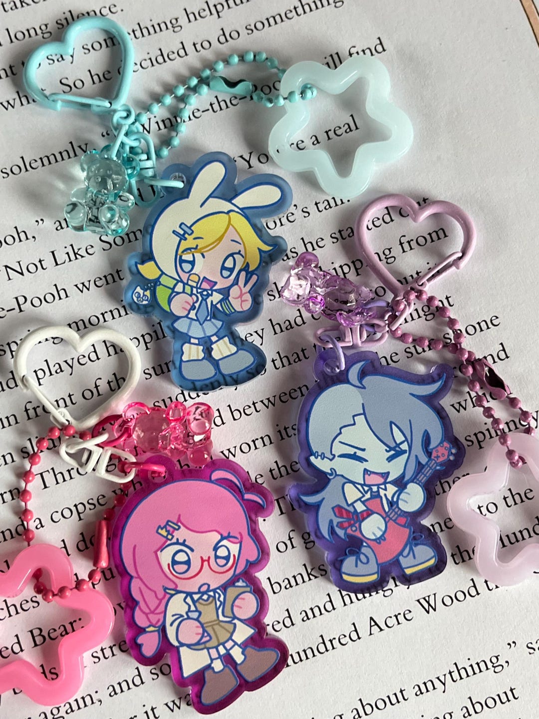 Adventure Time: Chibi School! Fiona, Marceline, Bubblegum | Acrylic ...