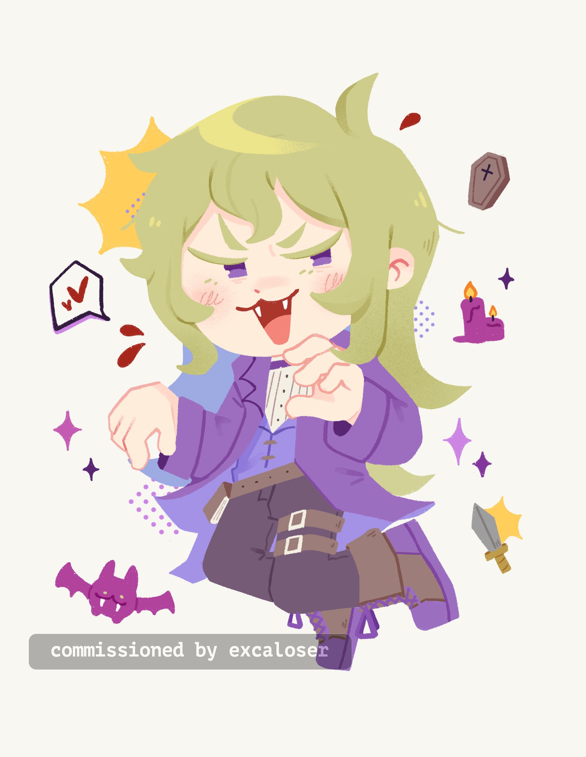 Chibi Commission / Acnh, Animal Crossing, Anime, Pet / Digital Full ...