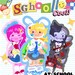 Adventure Time: School Time! Fiona, Marceline, Bubblegum | Lineless ...