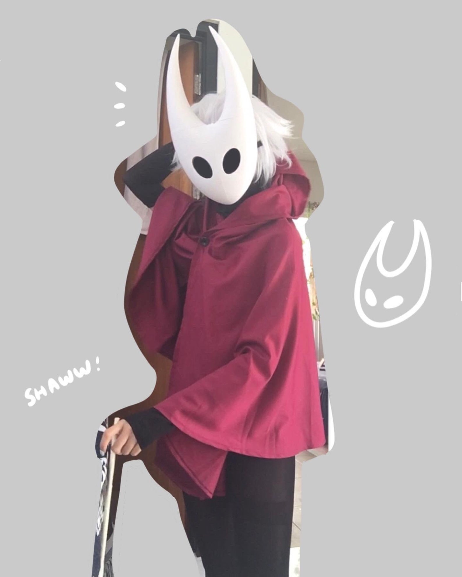 Hollow Knight Hornet's Mask Silksong 3D File Cosplay - Etsy