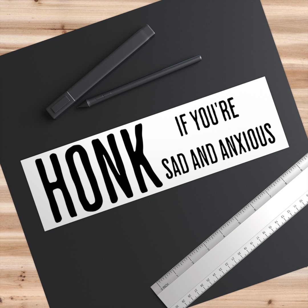 Mental Health Bumper Sticker Gift for Friend Depression Sticker for ...