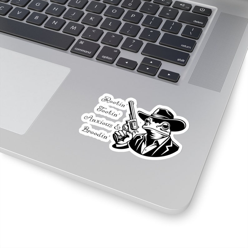 Mental Health Sticker | Funny Sticker | Cute Frog Sticker | Anxiety ...