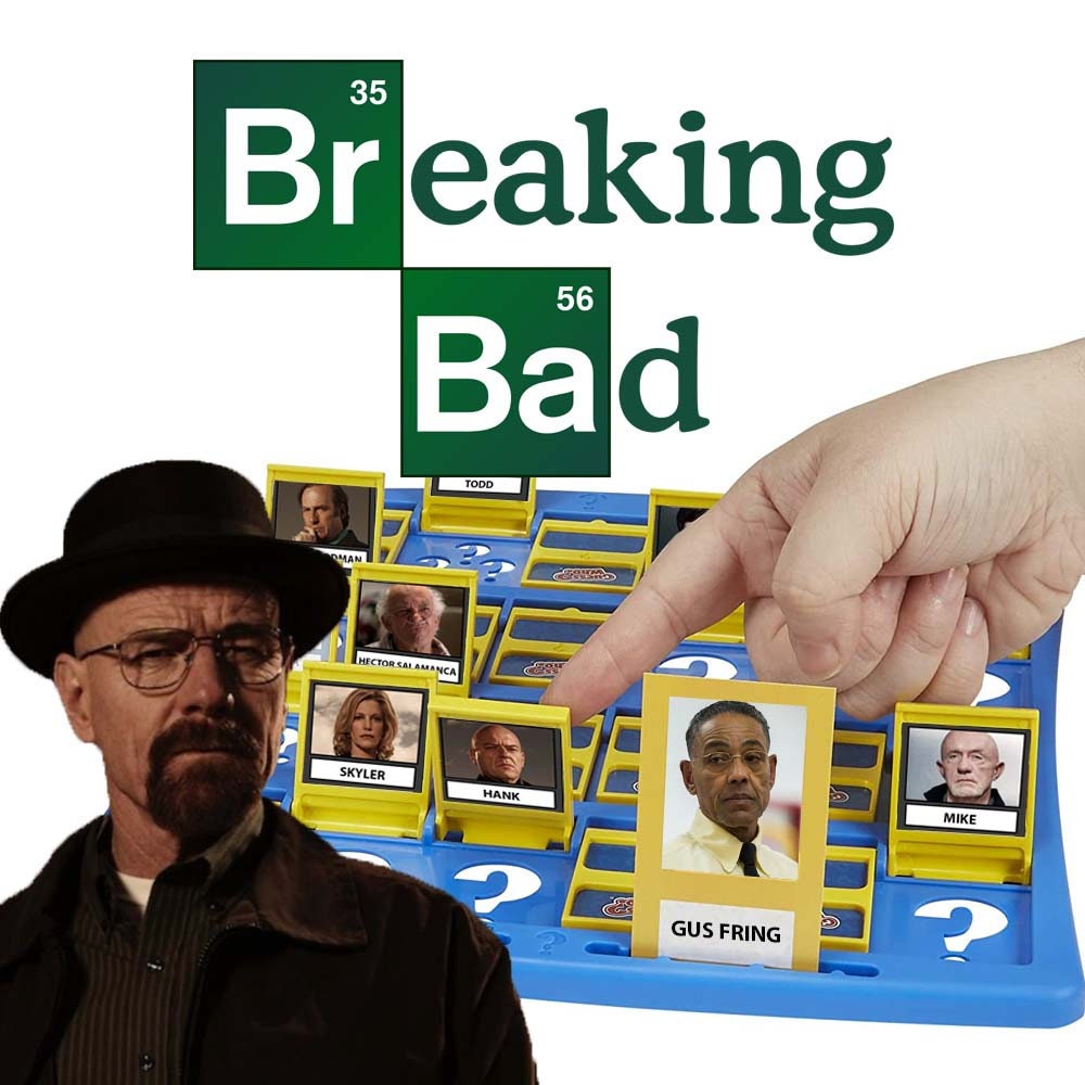 Breaking Bad Guess Who Game | INSTANT DOWLOAD | Customized Digital ...